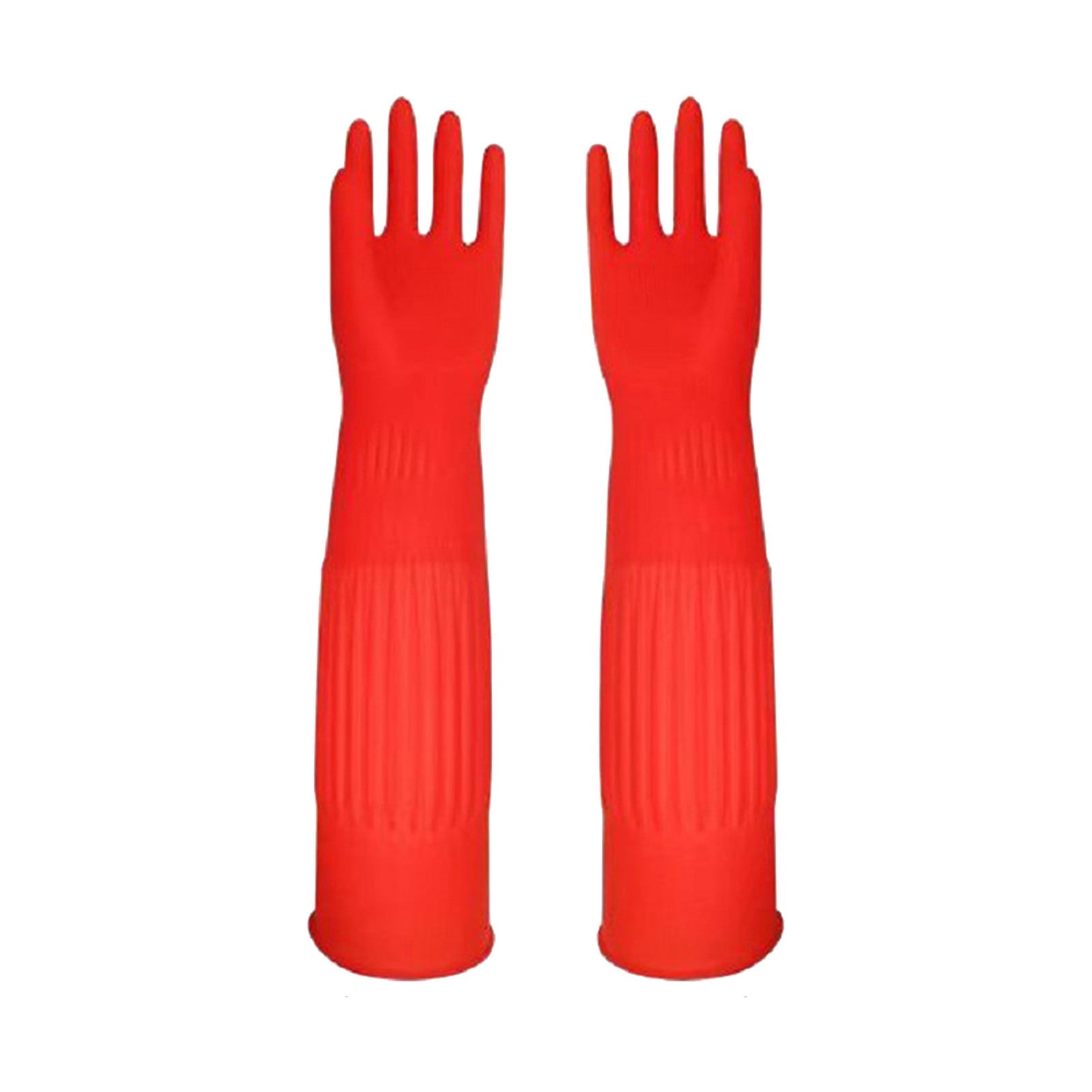 Charlodey Clearance Rubber Dishwashing Gloves Reusable Dishwashing ...