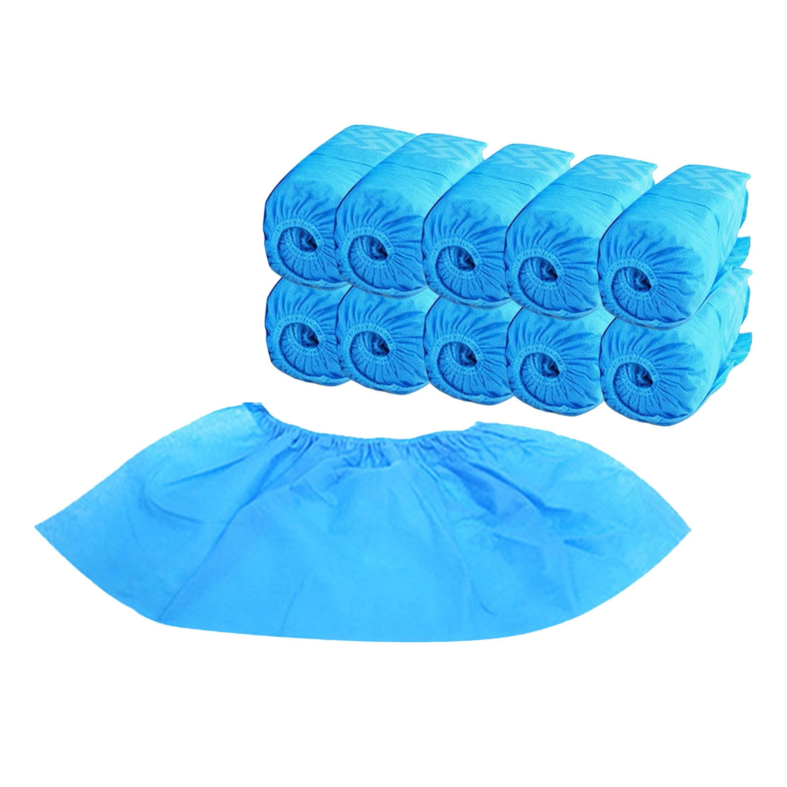 Charlodey Clearance Shoe Disposable 100Pack (50Pairs) Disposable Shoe ...
