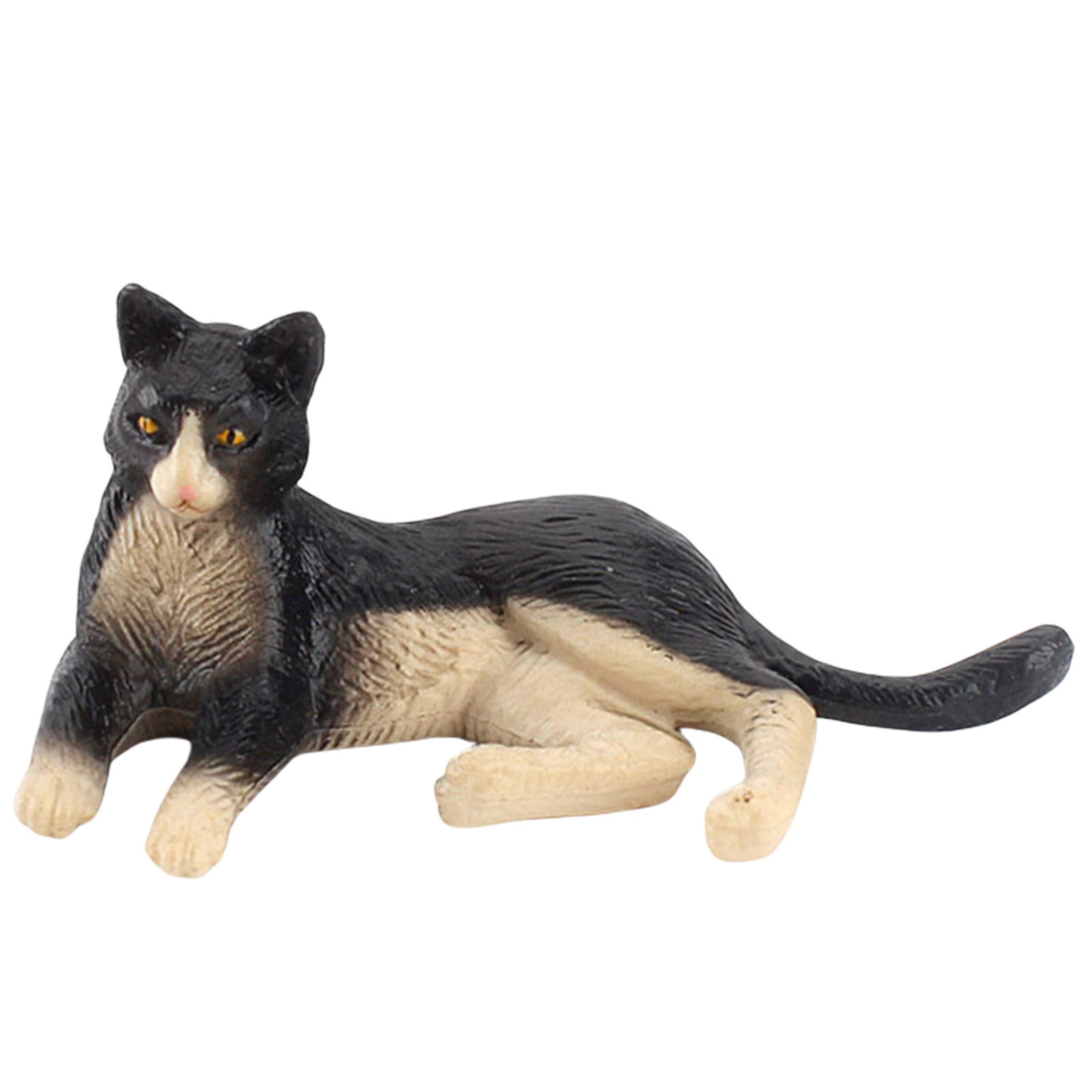 Charlodey Desk Decor Clearance Cat Figures Toy Set Realistic ...