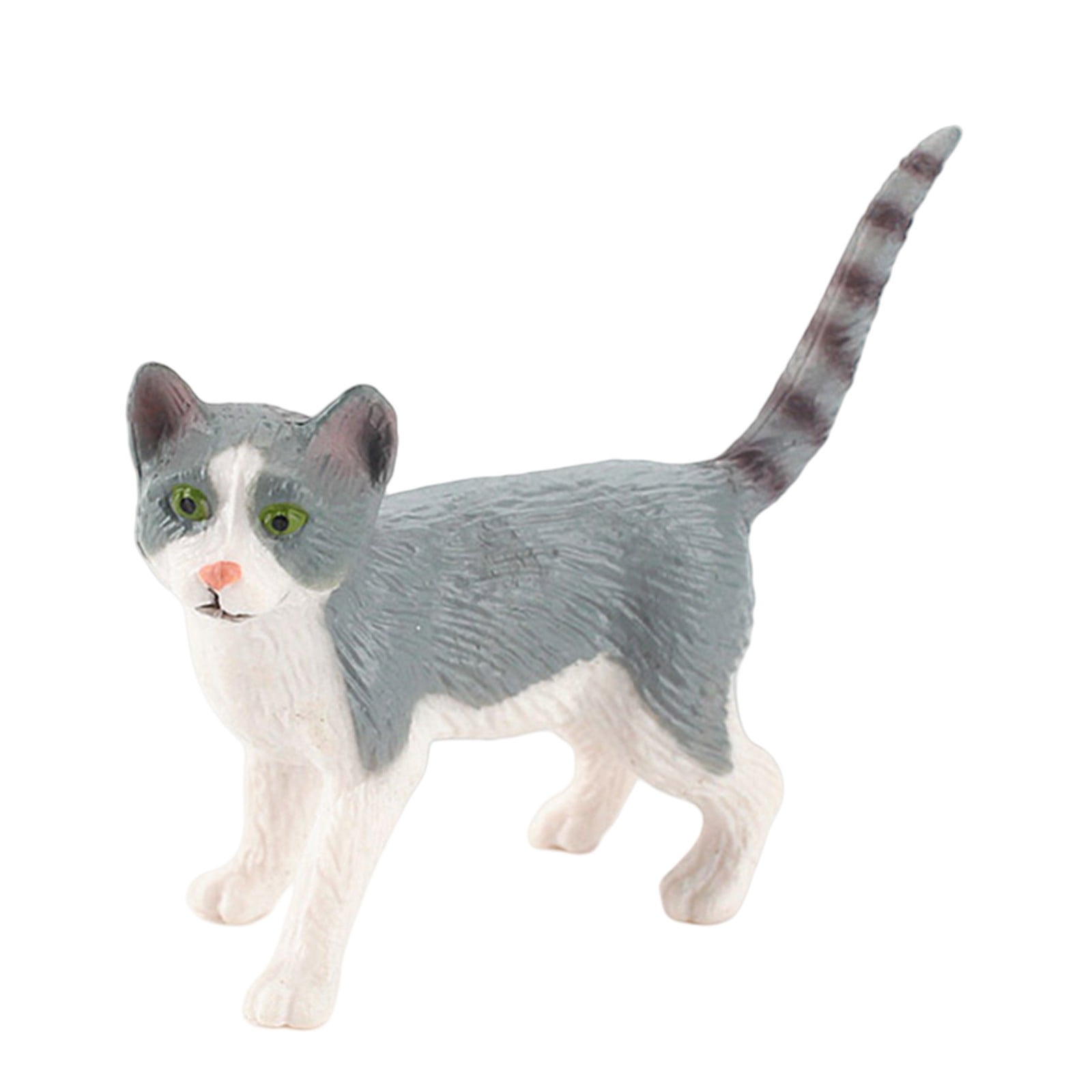 Charlodey Room Decor Clearance Cat Figures Toy Set Realistic ...