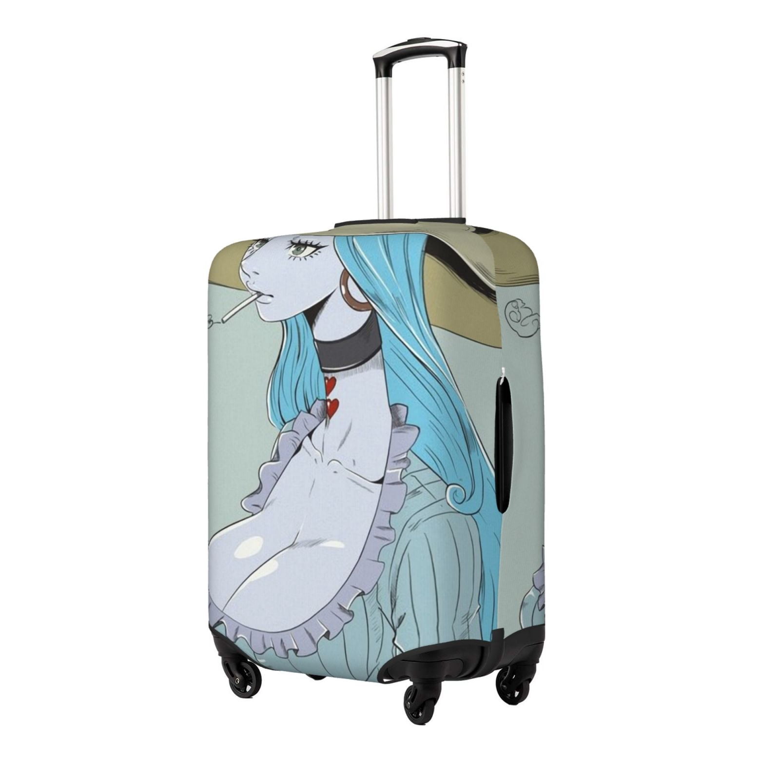 Charlotte Amande Cartoon Suitcase Cover With Concealed Zipper Luggage ...
