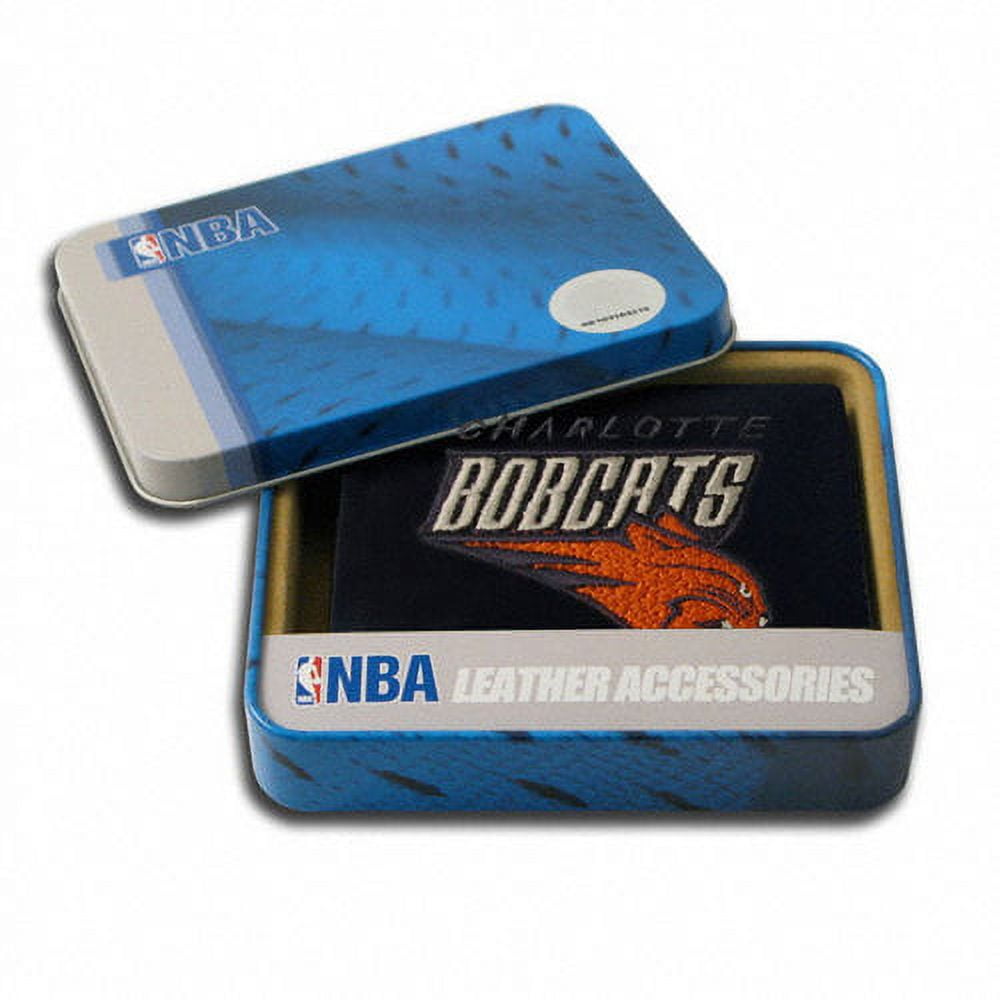 Charlotte Bobcats Official NBA Embroidered Leather Trifold Wallet by ...