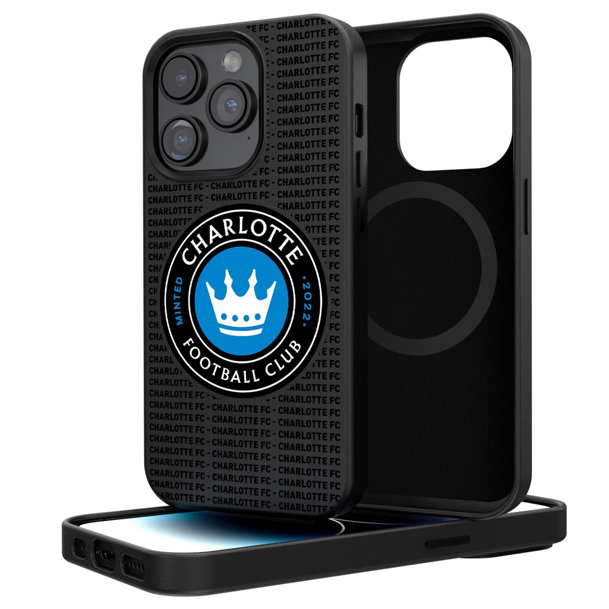 Charlotte FC Text Backdrop iPhone Magnetic Bump Case - Walmart.com