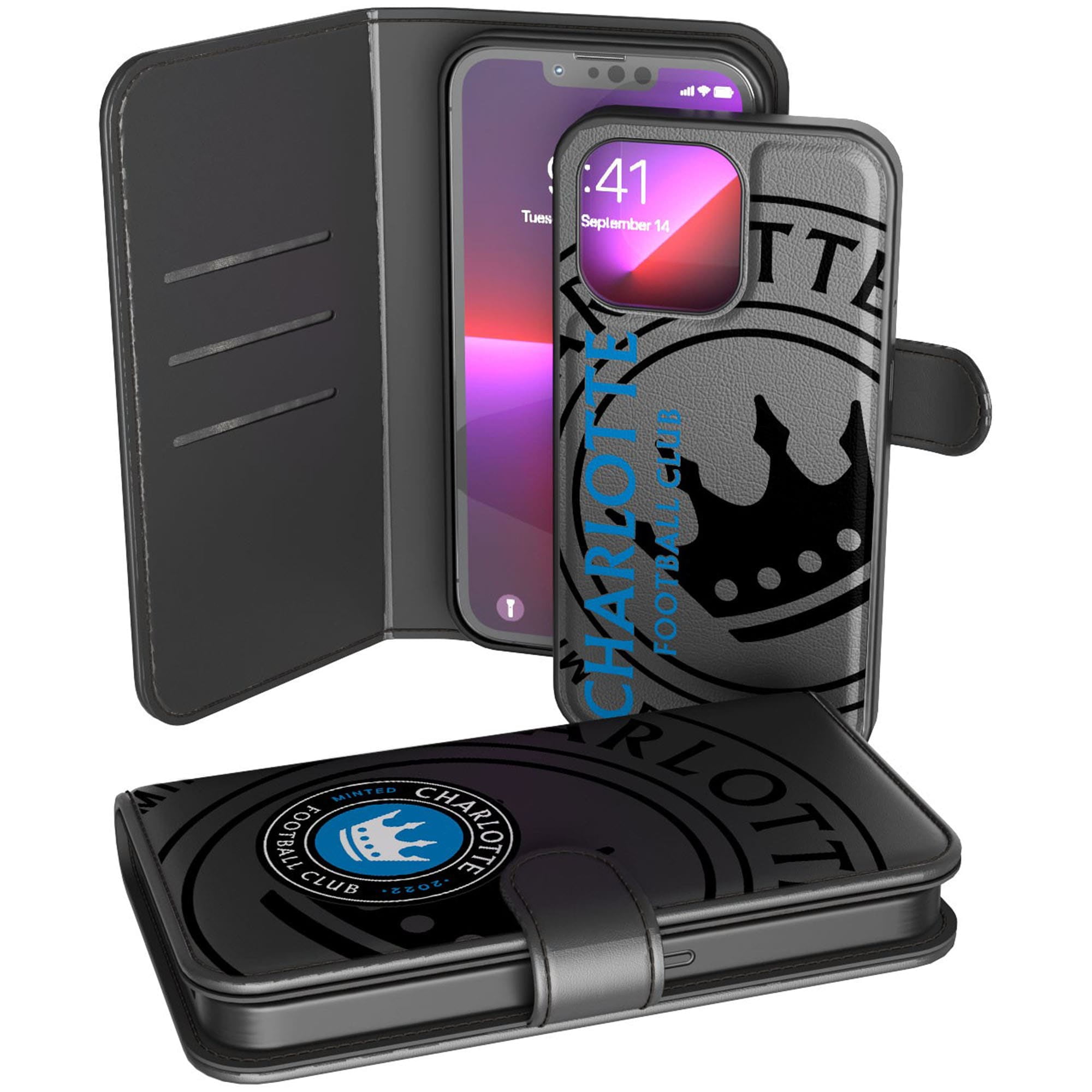 Charlotte FC iPhone Mono Tilt Wallet Case - Walmart.com