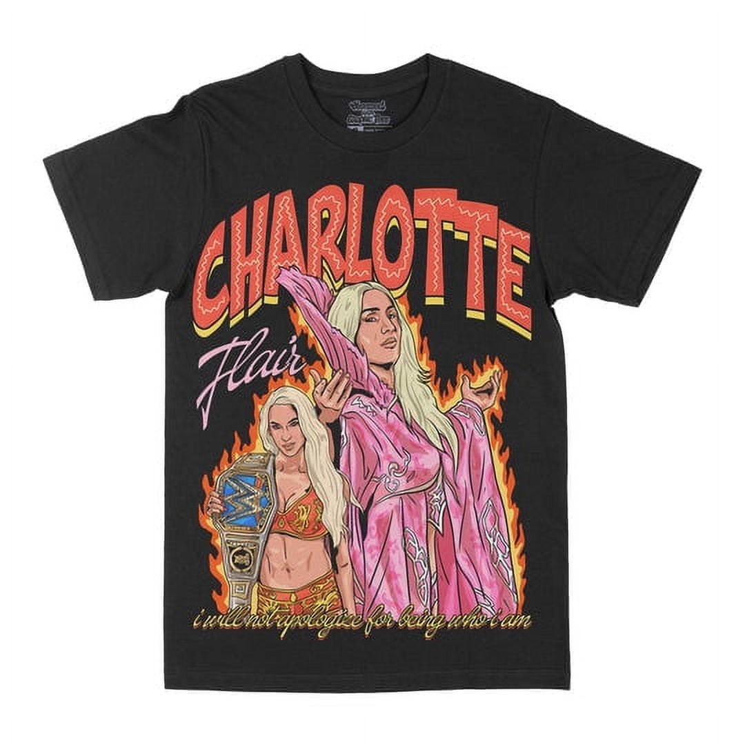 Charlotte Flair "Who Am I" Graphic Tee up to size 4XL - Walmart.com