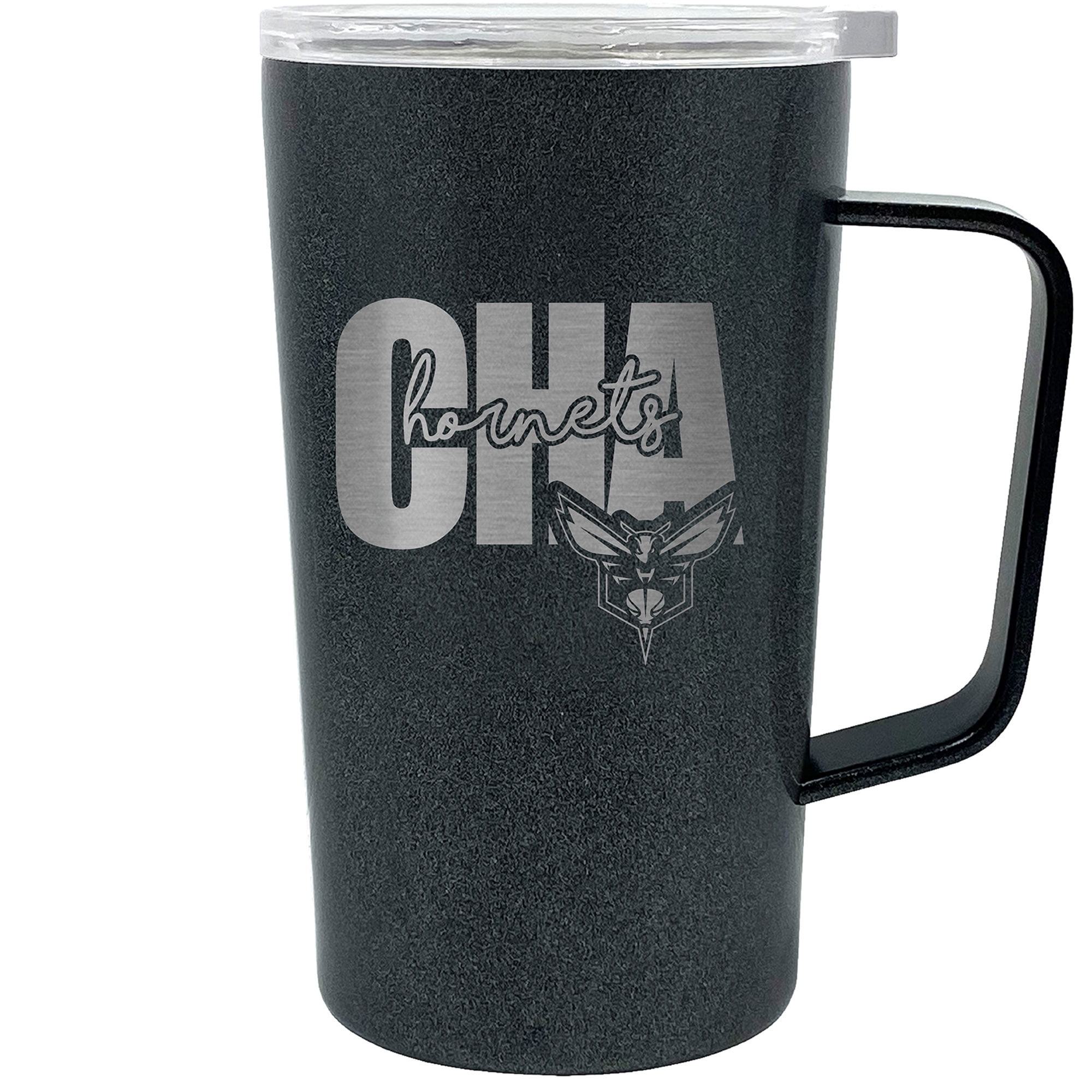 Charlotte Hornets 18oz. Onyx Hustle Travel Mug - Walmart.com