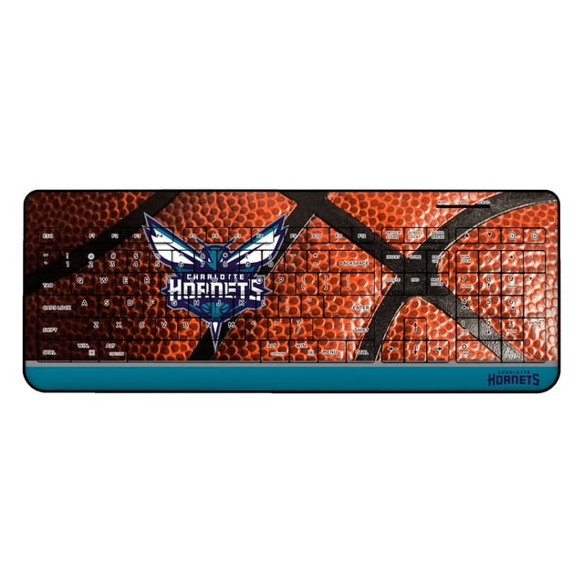 Charlotte Hornets Basketball Wireless Keyboard - Walmart.com