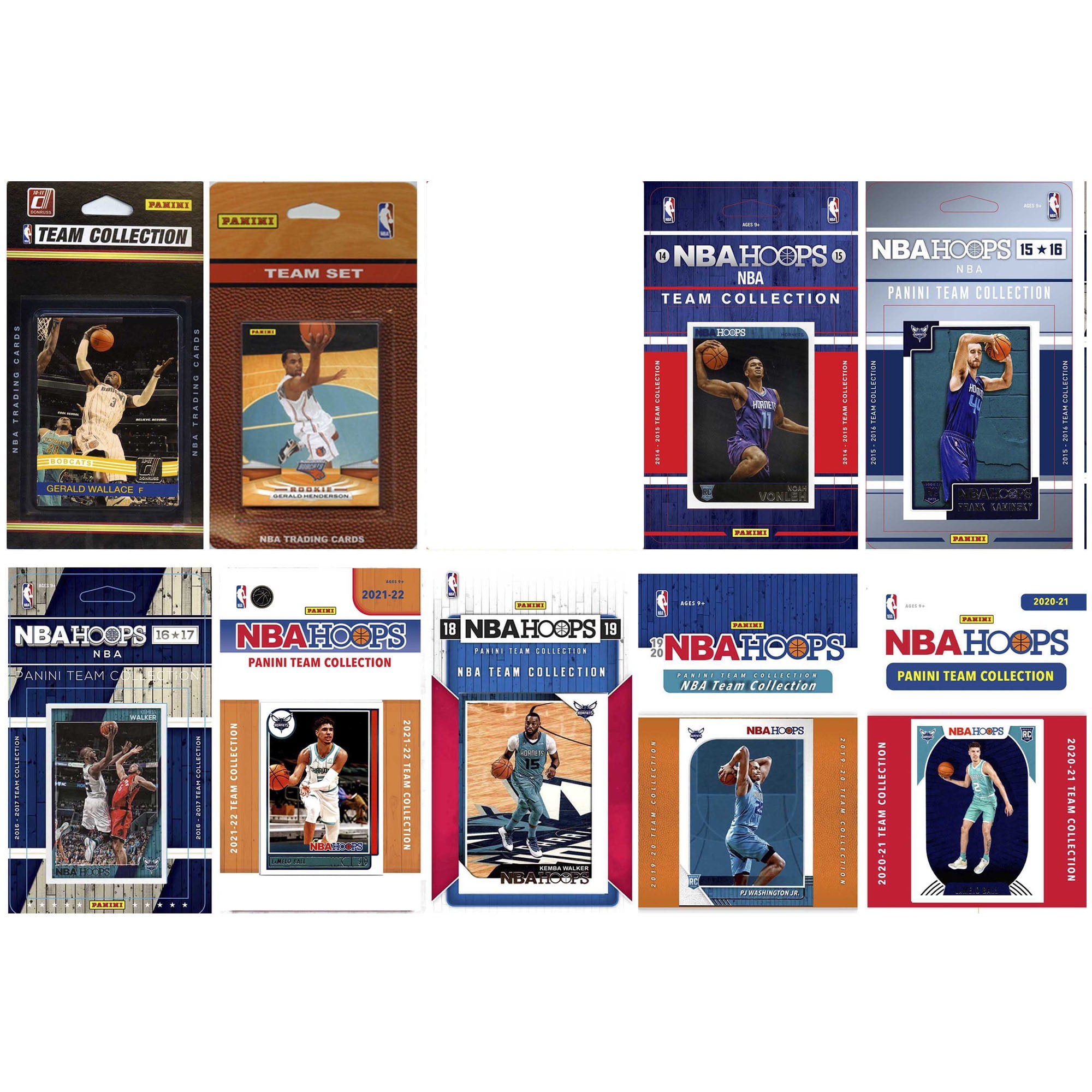 Charlotte Hornets Multi-Set Team Trading Cards - Walmart.com