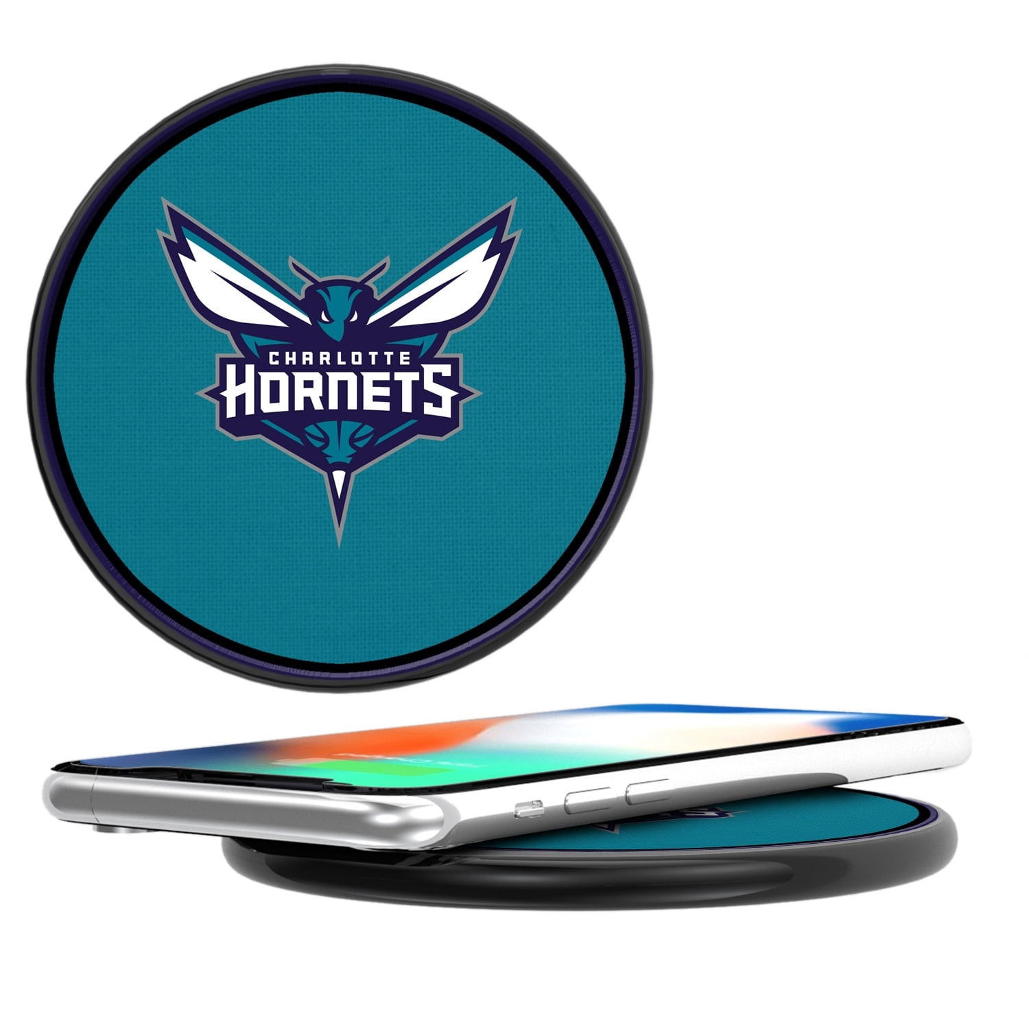Charlotte Hornets Solid Design 10-Watt Wireless Phone Charger - Walmart.com