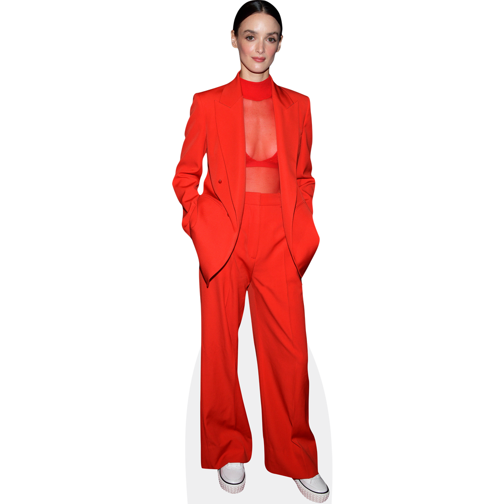 Charlotte Le Bon (Red Outfit) Mini Cardboard Cutout Standee - Walmart.com