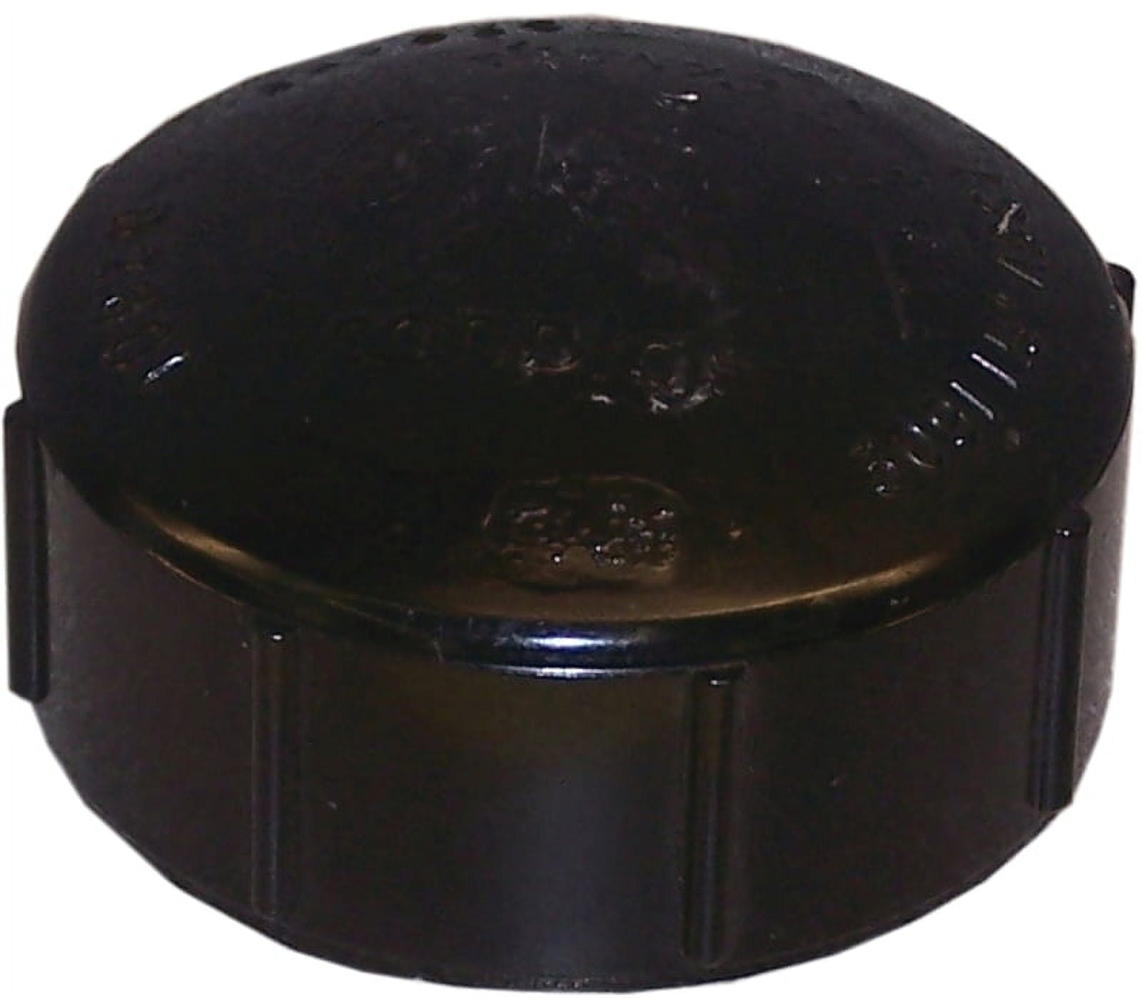 CANPLAS 103091BC Pipe Cap, 1-1/2 in, FIP, ABS, Black, SCH 40 Schedule ...