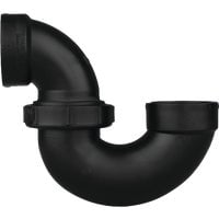 Charlotte Pipe 1-1/2 in. Hub X 1-1/2 in. D Hub ABS P-Trap with Union - Walmart.com