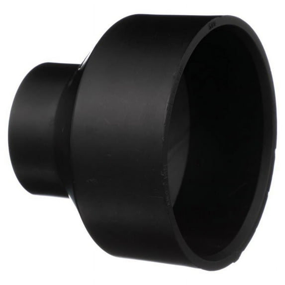 Charlotte Pipe 3 In. x 1-1/2 In. Hub x Hub Reducing ABS Coupling - Walmart.com