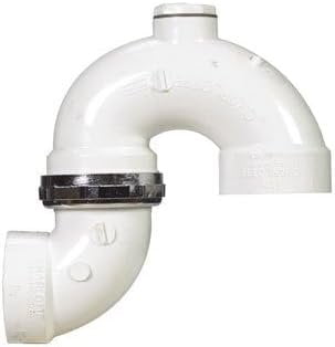 Charlotte Pipe 1-1/2 in. Hub x 1-1/2 in. Dia. Hub PVC P-Trap with Clean Out - Walmart.com
