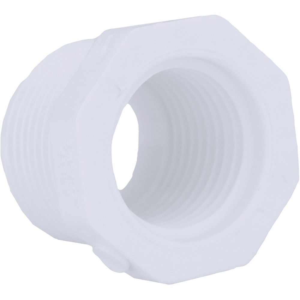 Charlotte Pipe 1-1-4 In. MPT x 1-2 In. FPT Schedule 40 PVC Bushing PVC 02112 2200HA 401044 ...