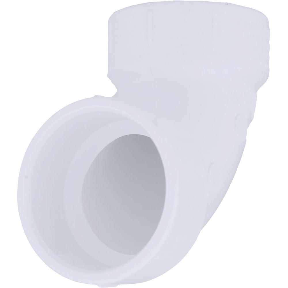 Charlotte Pipe 1-1-4 In. Schedule 40 90 Deg. Sanitary DWV PVC Elbow (1 ...
