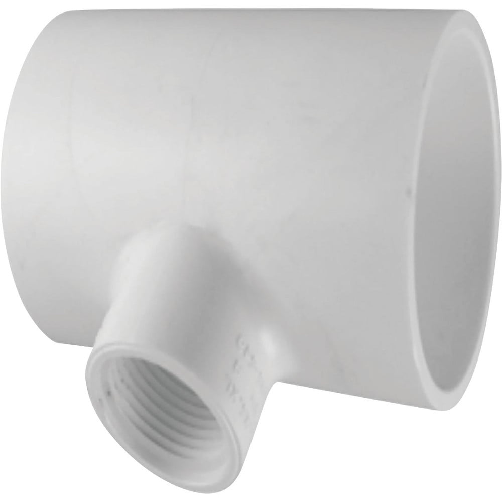 Charlotte Pipe 1-1-4 In. Solvent Weld x 3-4 In. FIP Schedule 40 PVC Tee ...