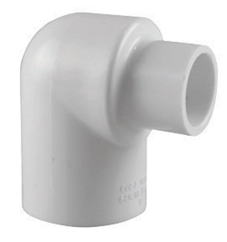 Charlotte Pipe 1-1/4x1 90d S40pvc Elbow PVC 02300 5200HA - Walmart.com