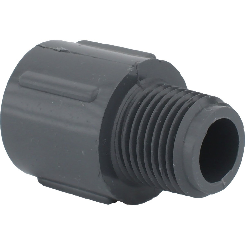 Charlotte Pipe 1-2 In. Schedule 80 Male PVC Adapter PVC 08109 0600HA ...