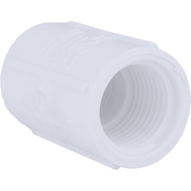 Charlotte Pipe 1 In. FIP Sch. 40 Threaded PVC Coupling PVC 02102 1000HA ...