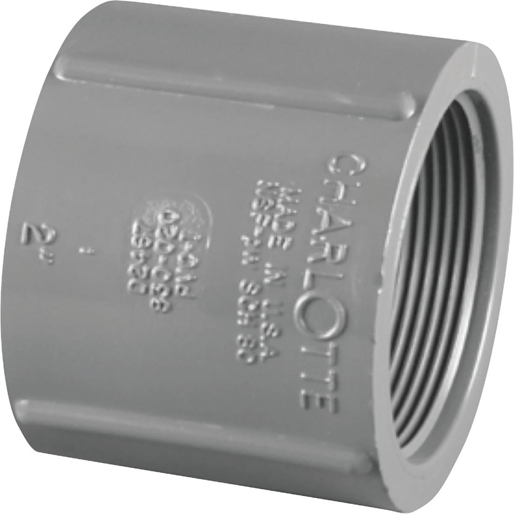 Charlotte Pipe 1 In. FIP x FIP PVC Coupling PVC 08102 1400HA PVC 08102 ...