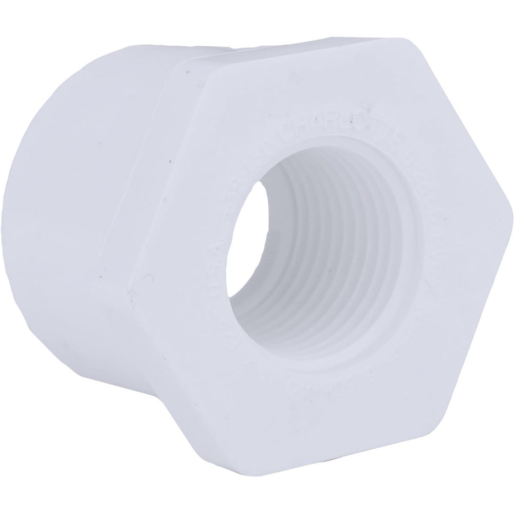 Charlotte Pipe 1 In. SPG x 1-2 In. FPT Schedule 40 PVC Bushing PVC ...