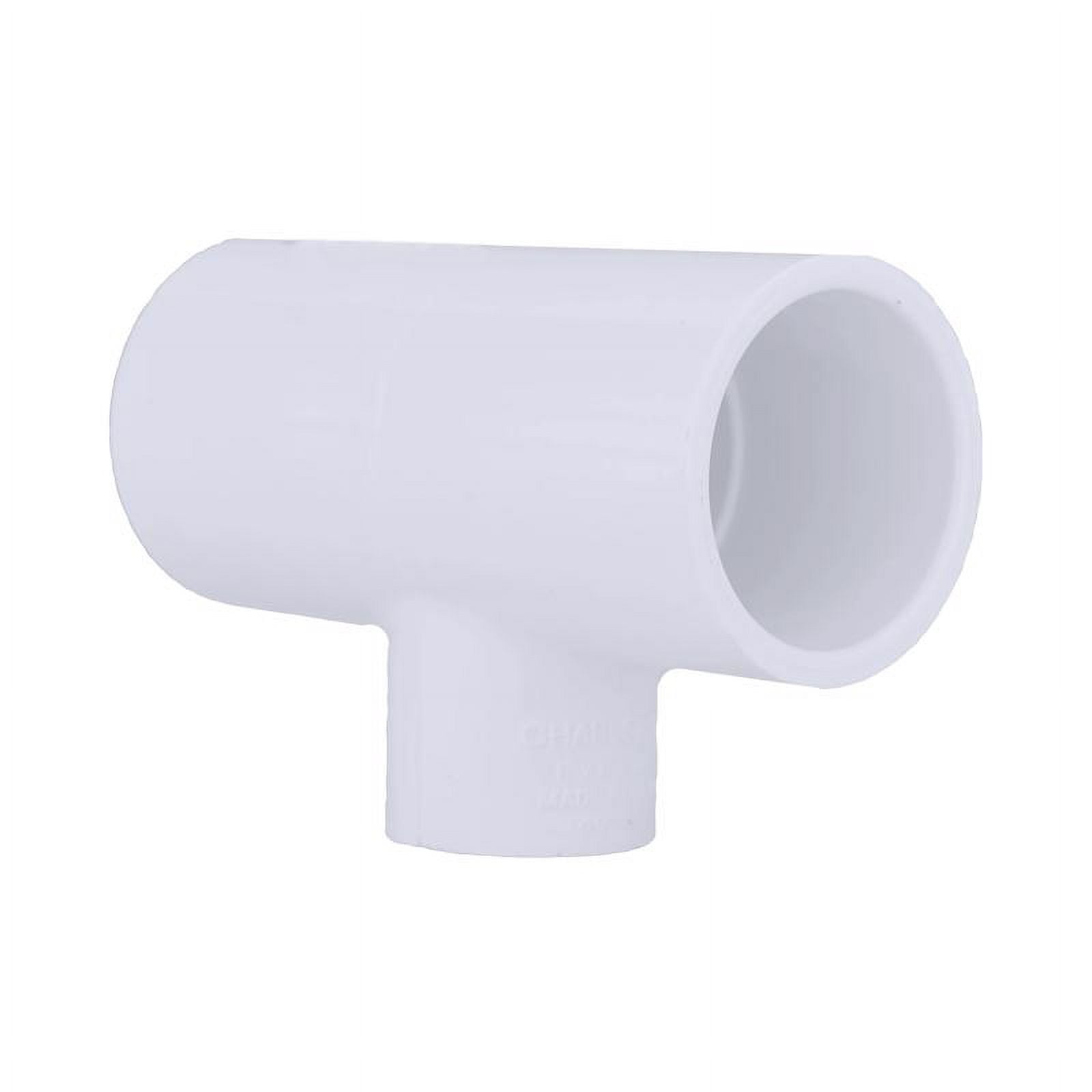 Charlotte Pipe 1"x1/2" Sch40 Pvc Tee PVC 02400 4350HA - Walmart.com