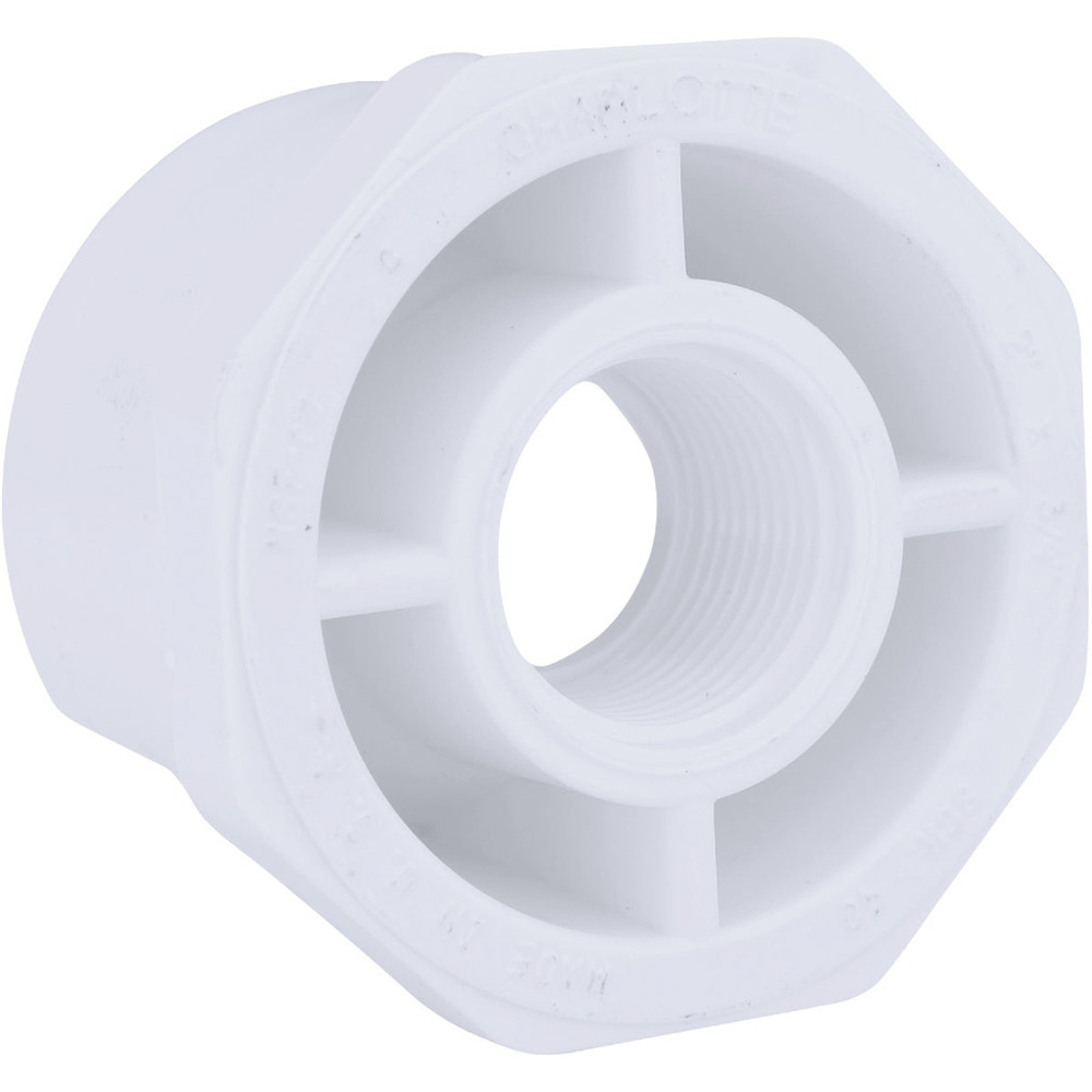 Charlotte Pipe 2 In. SPG x 3-4 In. FPT Schedule 40 PVC Bushing PVC ...