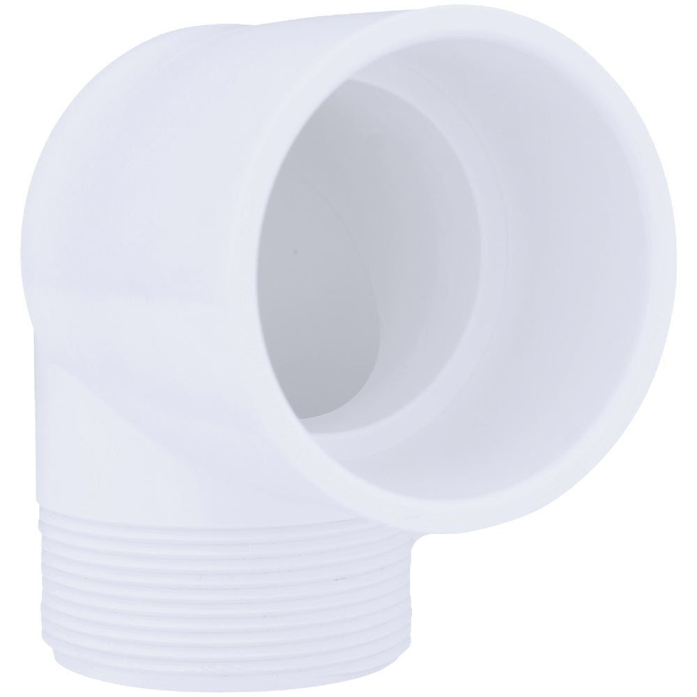 1 Pc Charlotte Pipe 2 In. Slip X Male Schedule 40 90 Deg. Street Pvc ...