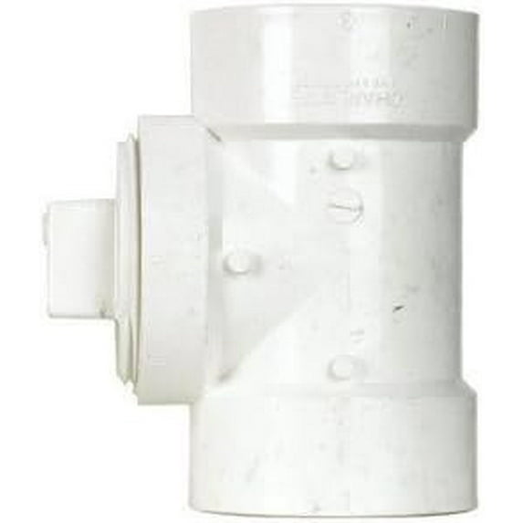 Charlotte Pipe 2 in. Hub x 2 in. Dia. Hub PVC Cleanout Tee - Walmart.com