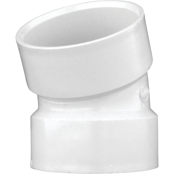 Charlotte Pipe 22-1/2 Deg. PVC Elbow - Pack of 6 - Walmart.com