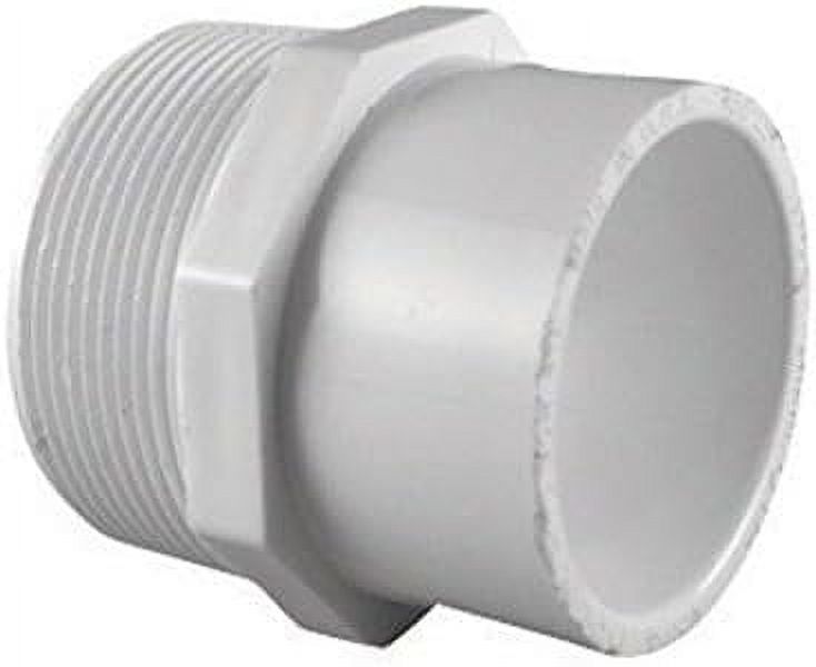 Charlotte Pipe 3/4 in. MPT x 1 in. Dia. Slip Pipe Adapter - Walmart.com