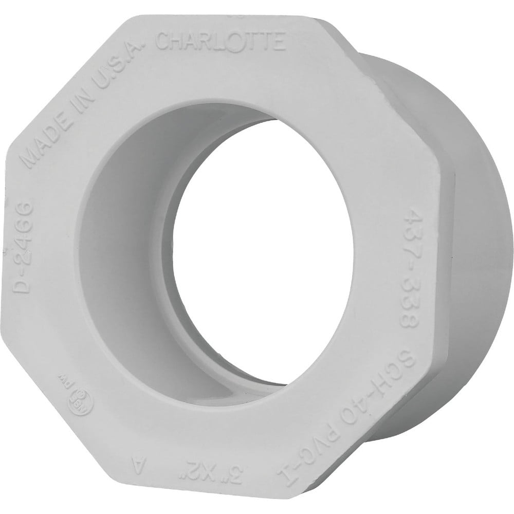 Charlotte Pipe 3 In. SPG x 2 In. Slip Schedule 40 PVC Bushing PVC 02107 ...