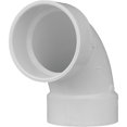 Charlotte Pipe PVC 90 Degree Elbow - Lightweight, Smooth Finish - 3 in ...
