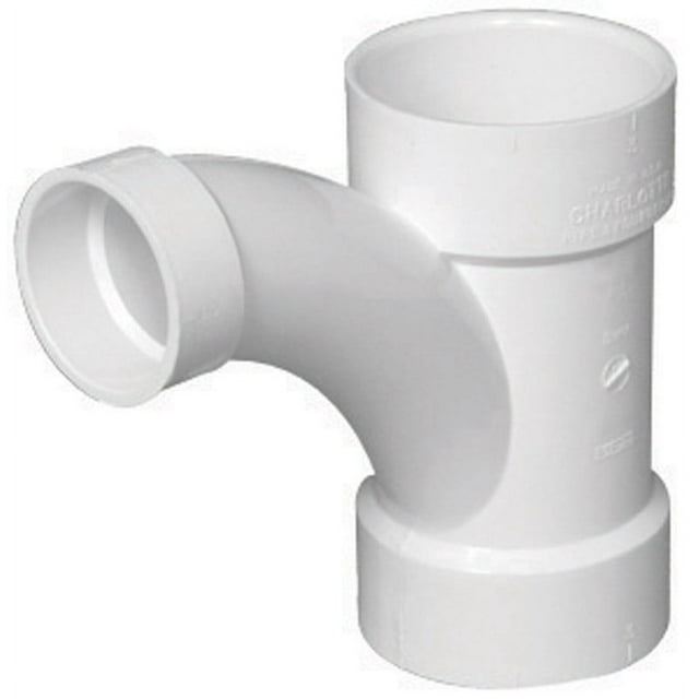 Charlotte Pipe 3 In. X 3 In. X 2 In. Reducing Tee-Wye PVC Tee PVC 00502 ...