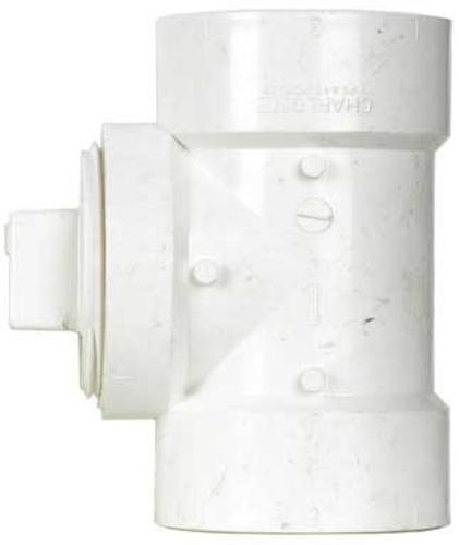Charlotte Pipe 3 in. Hub x 3 in. Dia. Hub PVC Cleanout Tee - Walmart.com