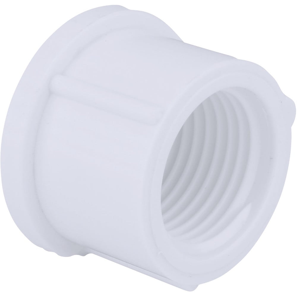 Charlotte Pipe 4 In. FIP Schedule 40 Threaded PVC Cap PVC 02117 2400HA ...