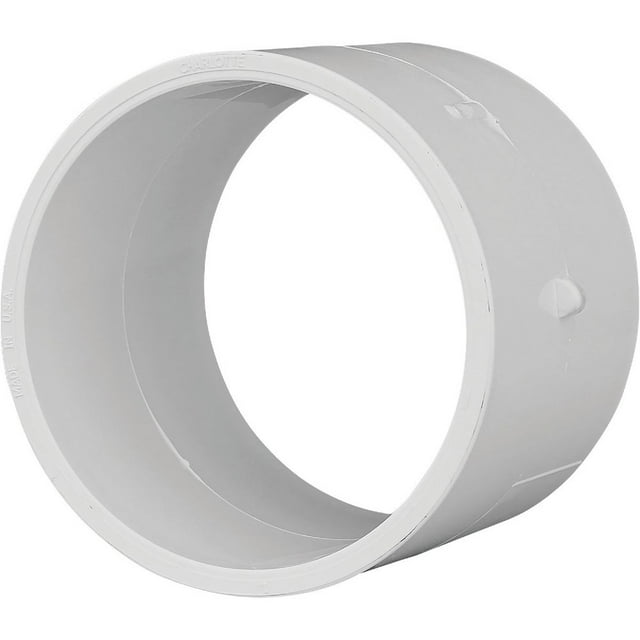 Charlotte Pipe 4 In. Schedule 40 DWV PVC Repair Coupling PVC 00130 ...