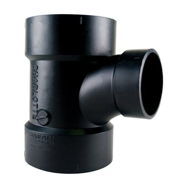 Charlotte Pipe ABS 00307 0800HA ABS/DWV Long Sweep Pipe Elbow, 90 ...