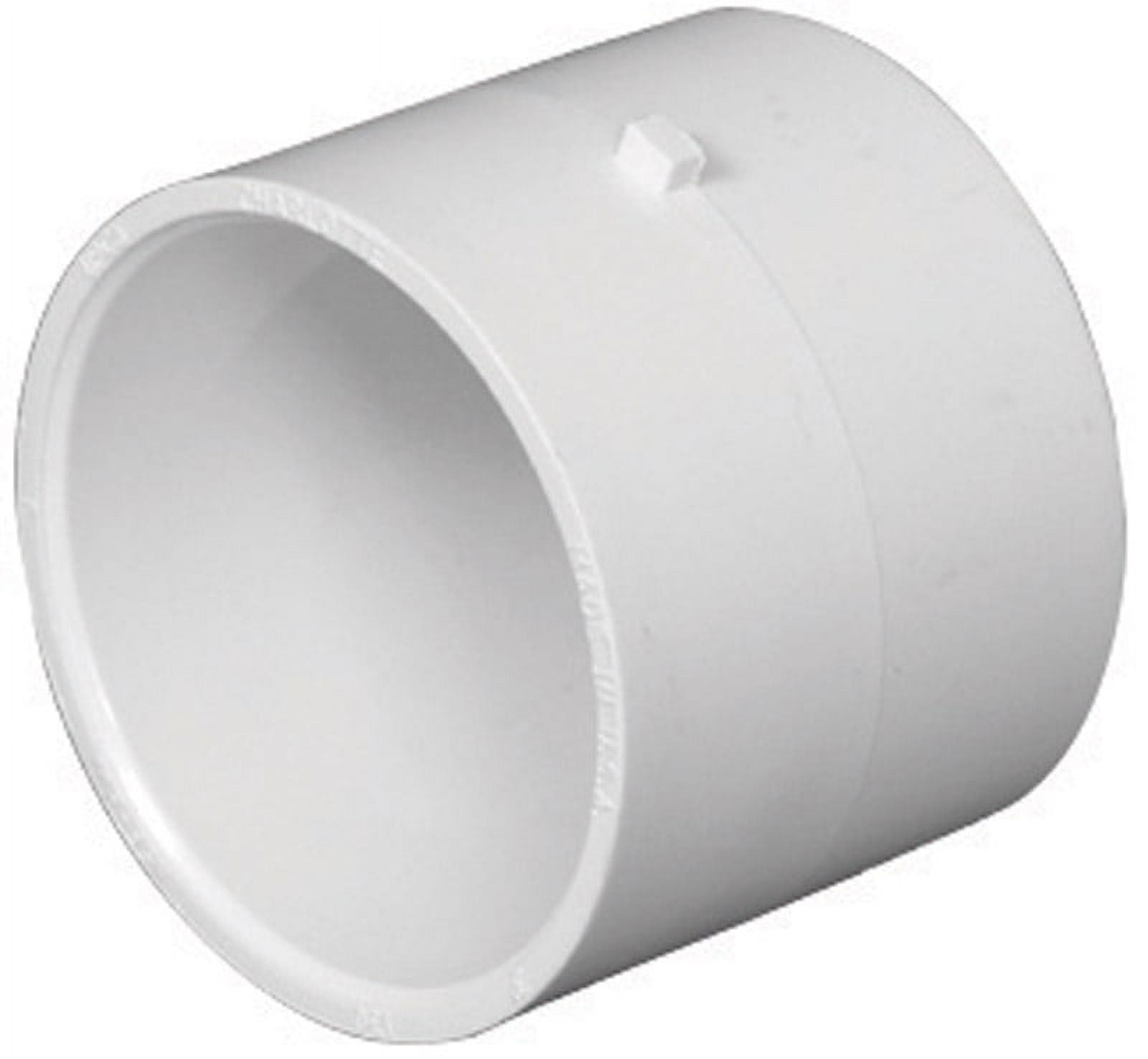 Charlotte Pipe 4 in. Hub x 4 in. Dia. Hub PVC Coupling - Walmart.com