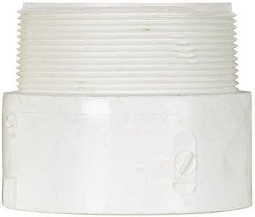 Charlotte Pipe 4 in. Hub x 4 in. Dia. MPT Pipe Adapter - Walmart.com