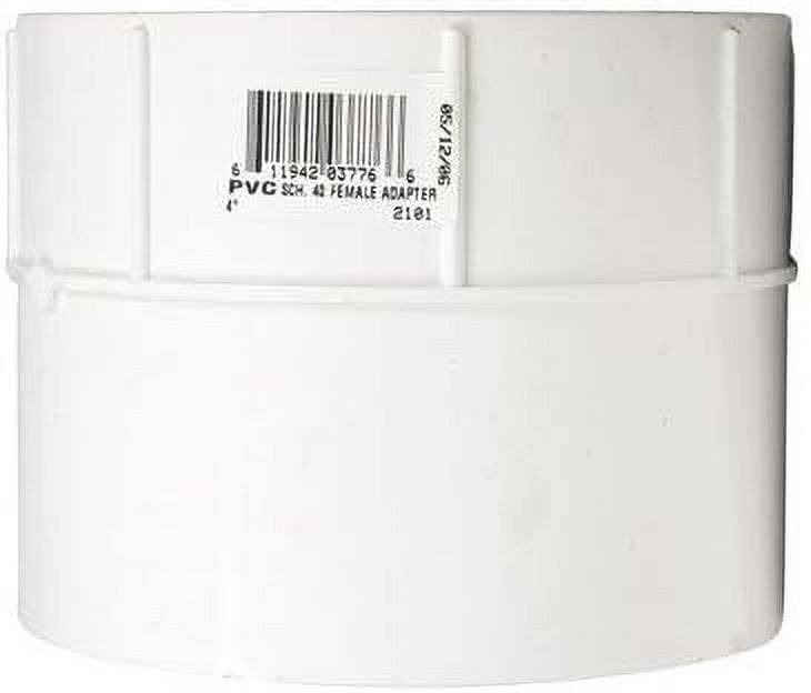 Charlotte+Pipe++4+in.+Slip+++x+4+in.+Dia.+FPT++Pipe+Adapter - Walmart.com