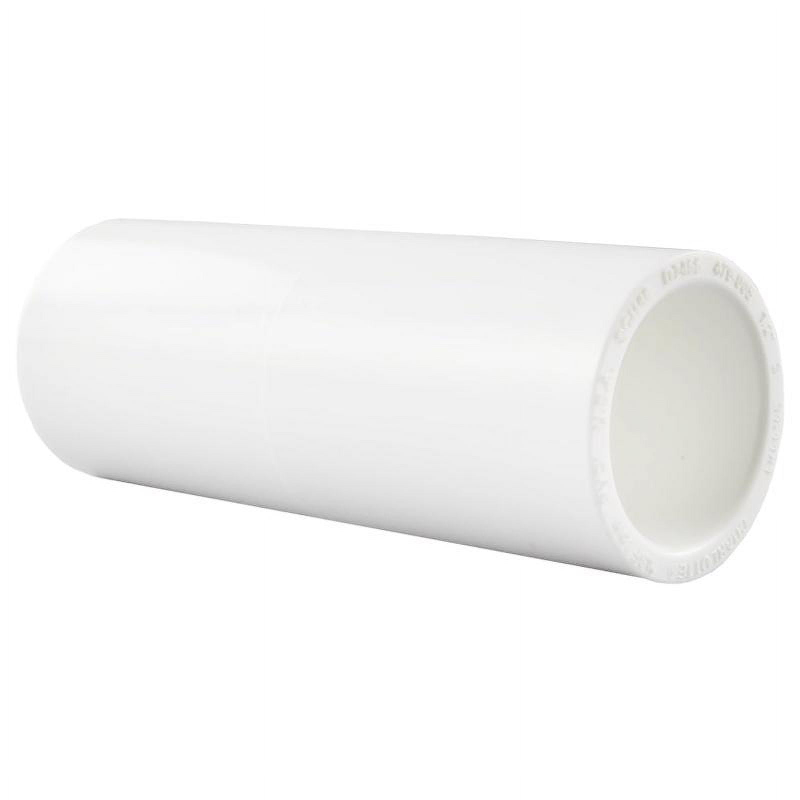 Charlotte Pipe 4010225 40.5 x 0.5 in. Schedule Socket PVC Coupling ...