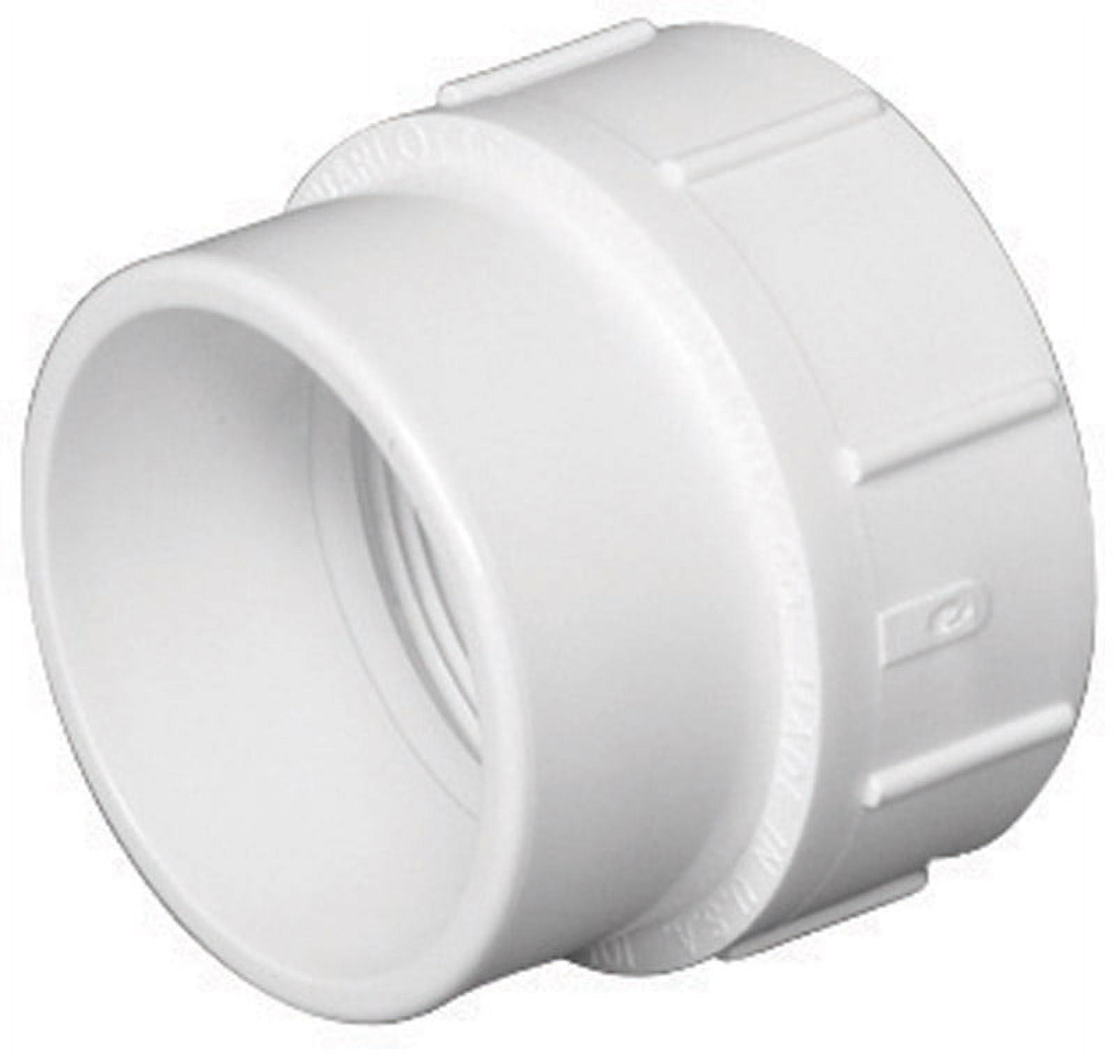Charlotte Pipe 6 in. Spigot x 6 in. Dia. FPT PVC Pipe Adapter - Walmart.com