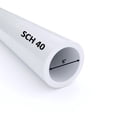 Charlotte Pipe 8" Schedule 40 PVC Pipe (Cut to Custom Lengths) (8" x 1 ...