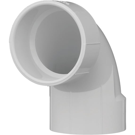 Charlotte Pipe 90 Deg. Schedule 40 Sanitary PVC Elbow - Pack of 4 ...