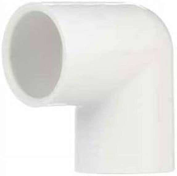 Charlotte Pipe 90 Degree Elbow 1 " White Pvc Schedule 40 - Walmart.com