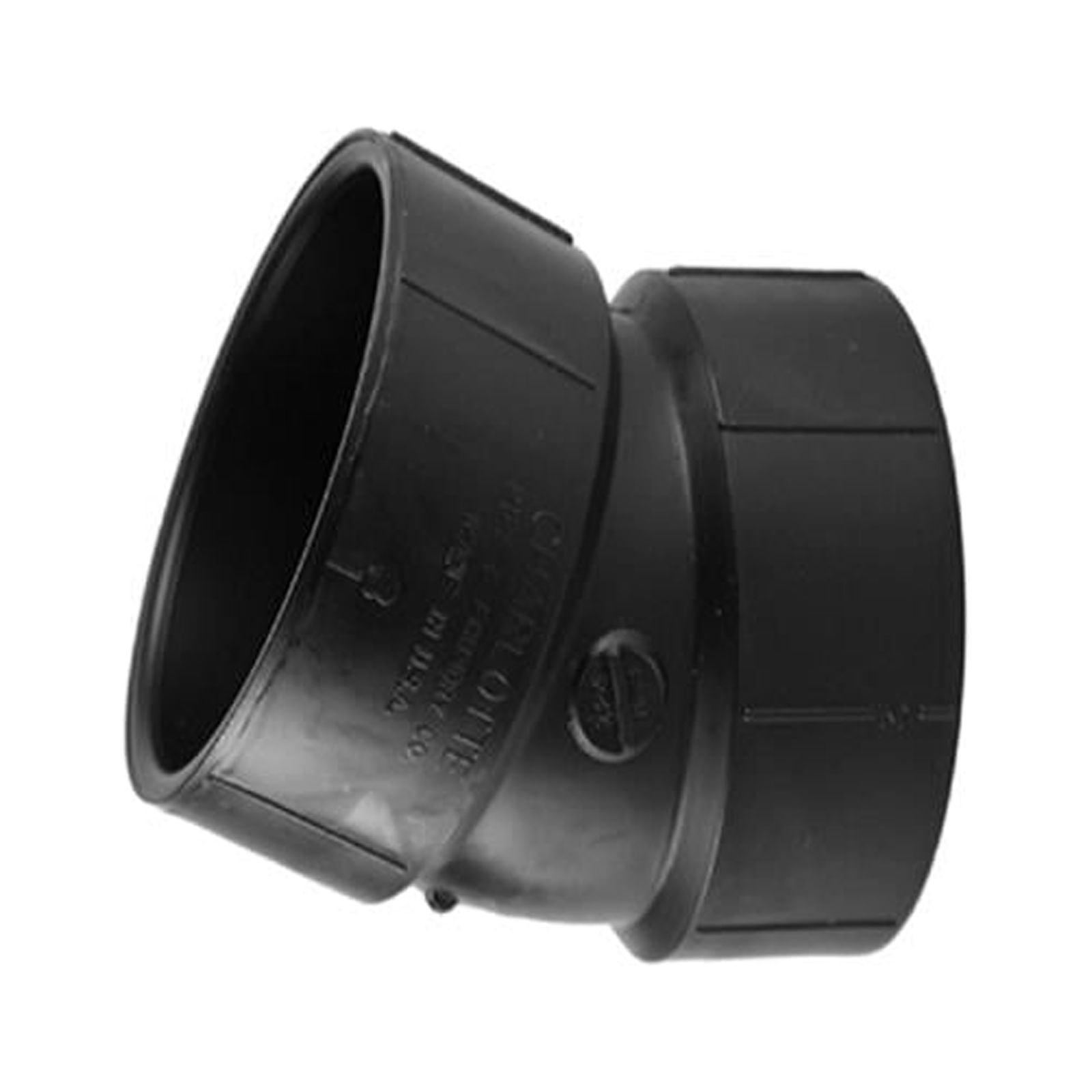 Charlotte Pipe ABS 00324 1200HA ABS/DWV 22-1/2-Degree Pipe Ell, 4 In ...