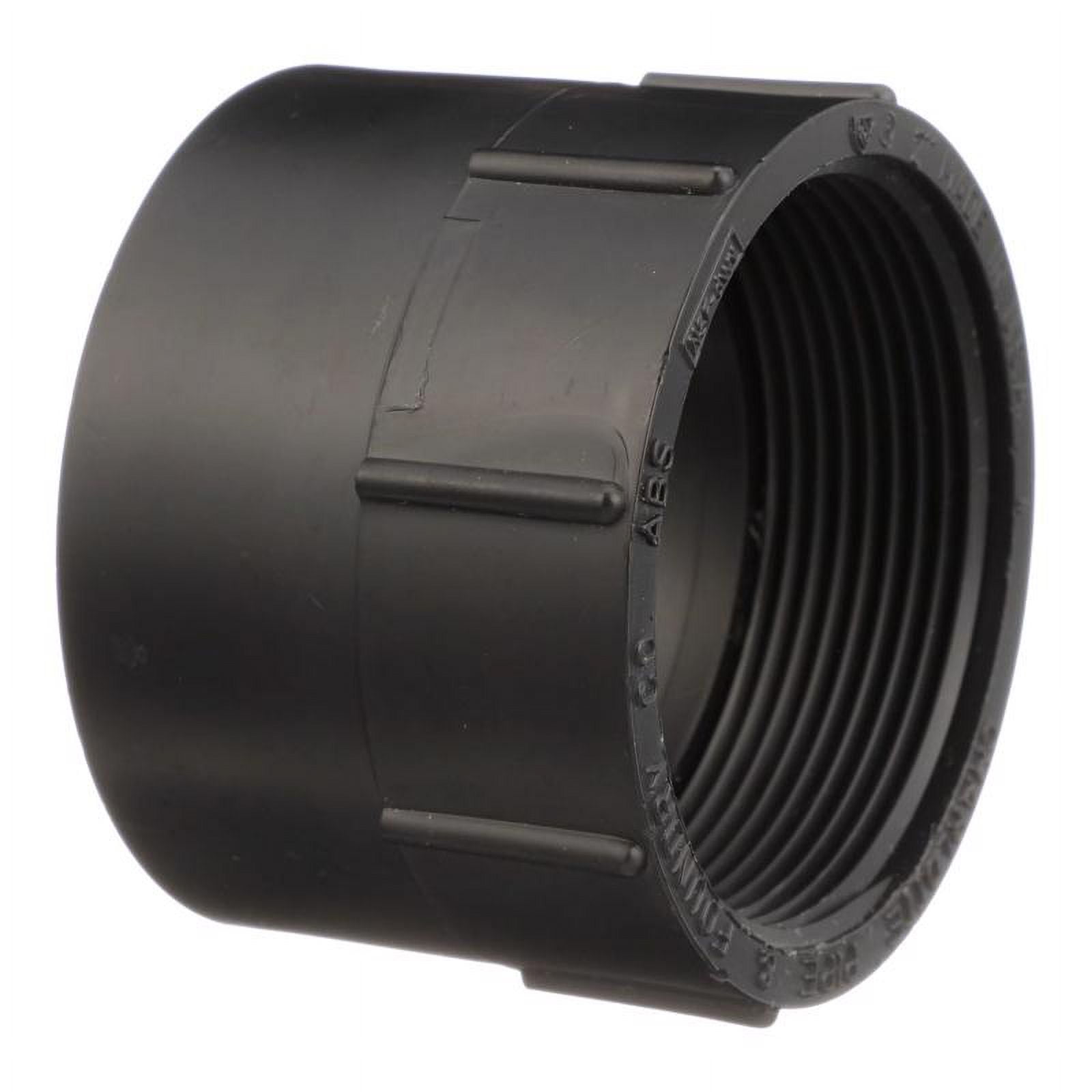 Charlotte Pipe 2 in. Hub X 2 in. D FPT ABS Adapter - Walmart.com