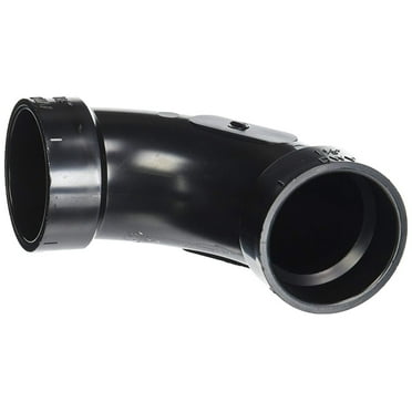 Charlotte Pipe ABS003030800 3 x 3 x 2 In. Hub x Hub x Hub 90 Deg. ABS Elbow w/Low Heel Inlet (1/ ...